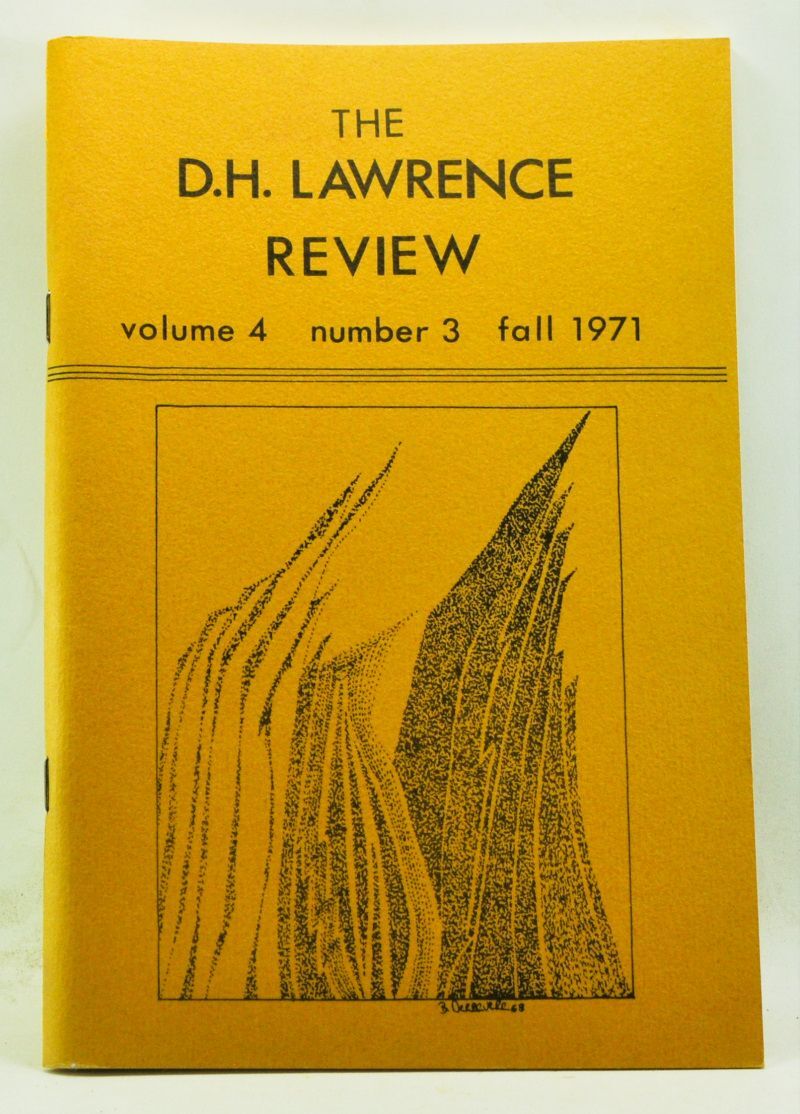The D. H. Lawrence Review, Volume 4, Number 3 (Fall 1971) by Cowan ...