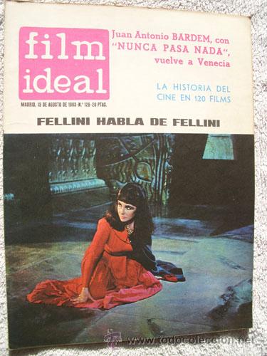 FILM IDEAL.REVISTA DE CINE. Agosto 1963. Nº 126. by AAVV: (1963 ...