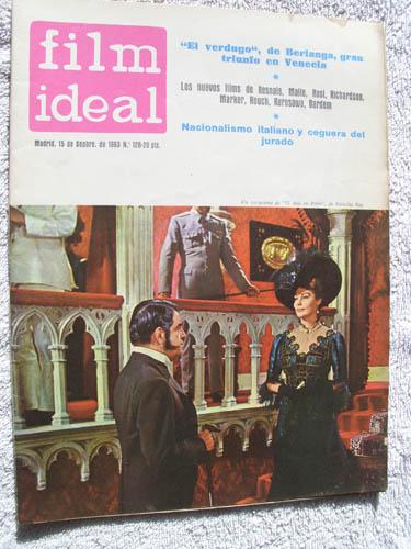 FILM IDEAL.REVISTA DE CINE. Septiembre 1963. Nº 128. by AAVV: (1963 ...