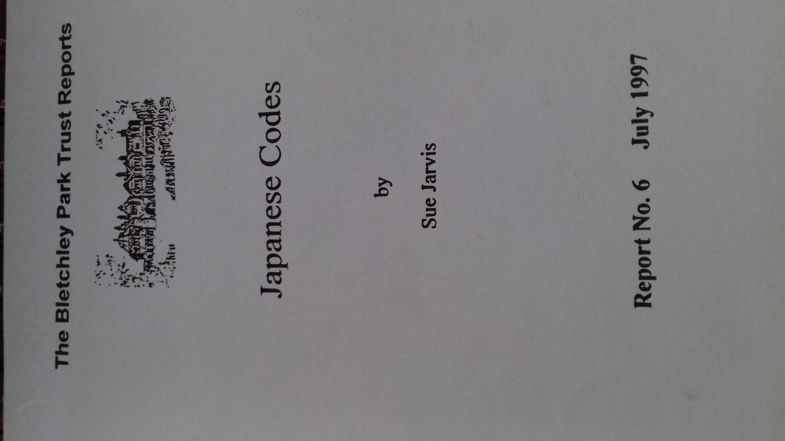 japanese codes by sue jarvis: Très bon Couverture souple (1997) Edition ...