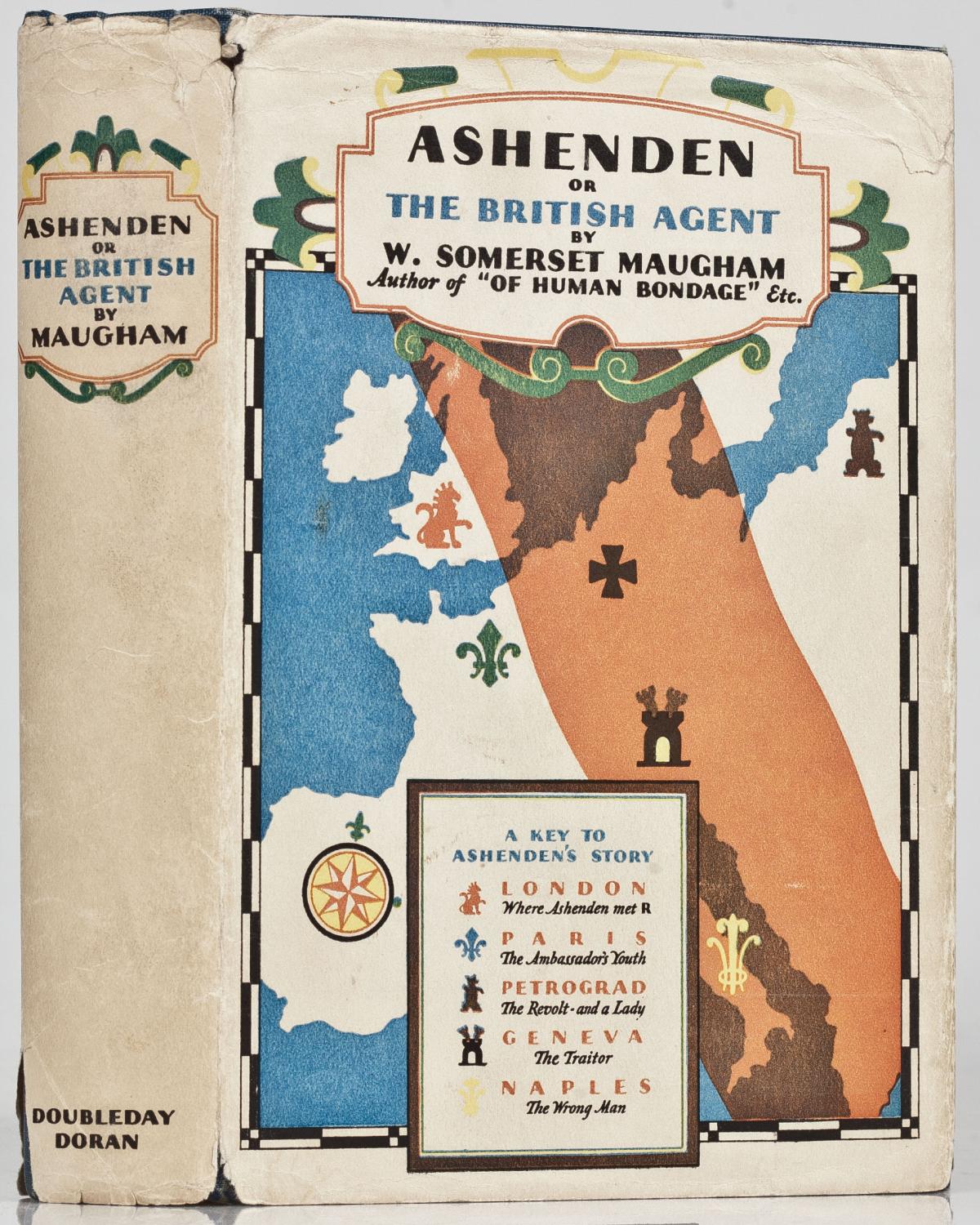 Ashenden or the British Agent by MAUGHAM W. Somerset: (1928) | Maggs ...