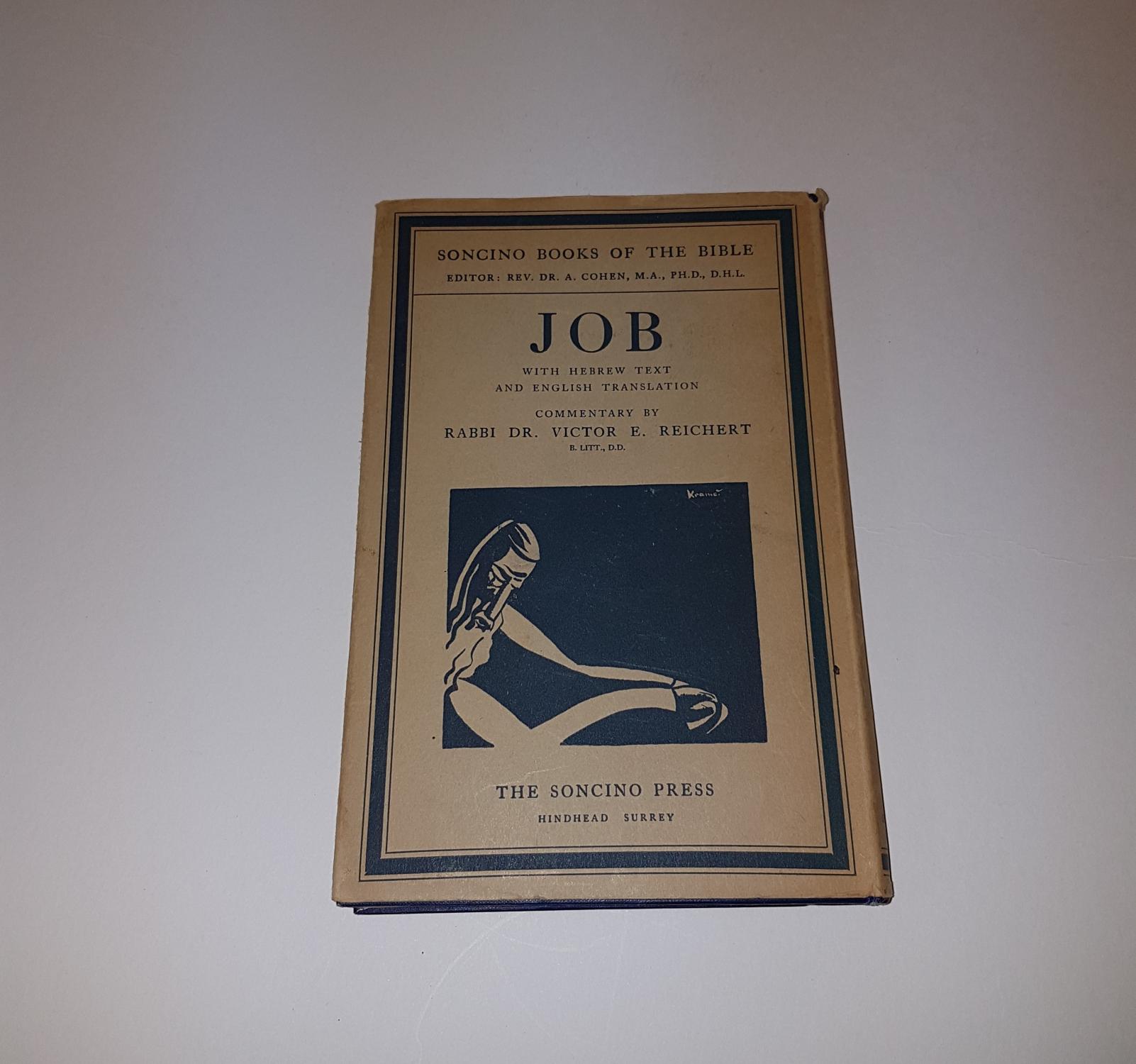 Job - With Hebrew Text and English Translation - The Soncino Books of ...