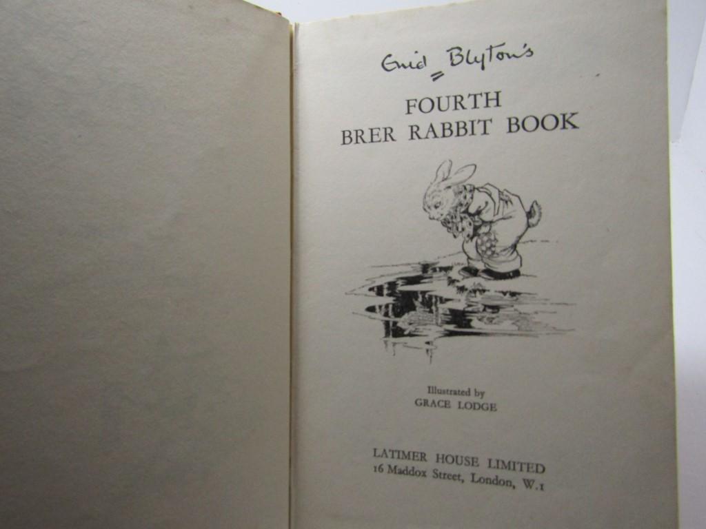 Fourth Brer Rabbit Book by Blyton, Enid: Good Hardcover (1953) 1st ...