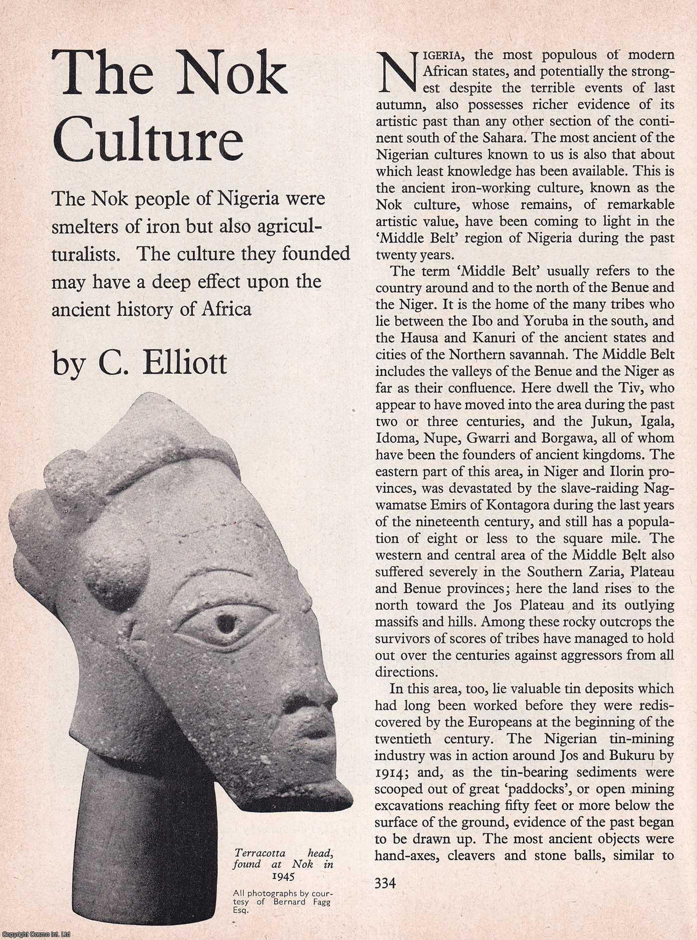 The Nok Culture (Nigeria). An original article from History Today ...
