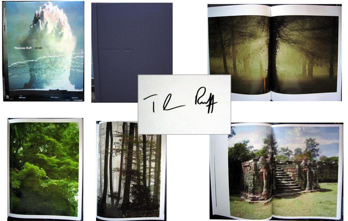 JPEGS (SIGNED by Thomas Ruff) by RUFF, Thomas / Bennett Simpson: As New ...