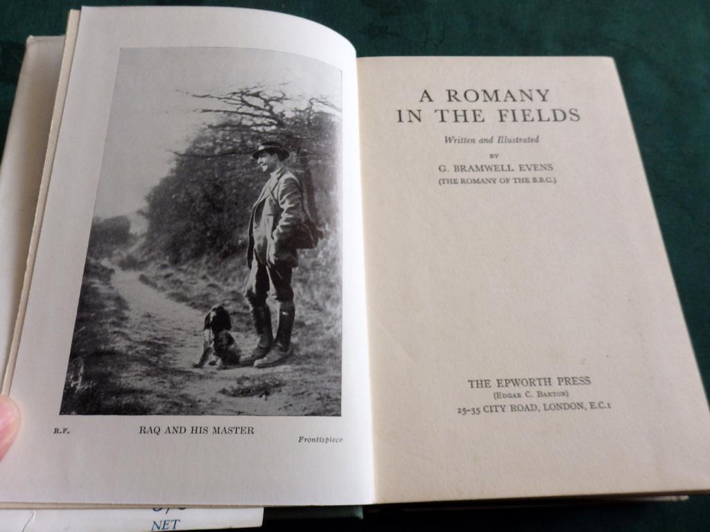 A Romany In The Fields. by Romany Of the BBC. (G. Bramwell Evans): Very ...