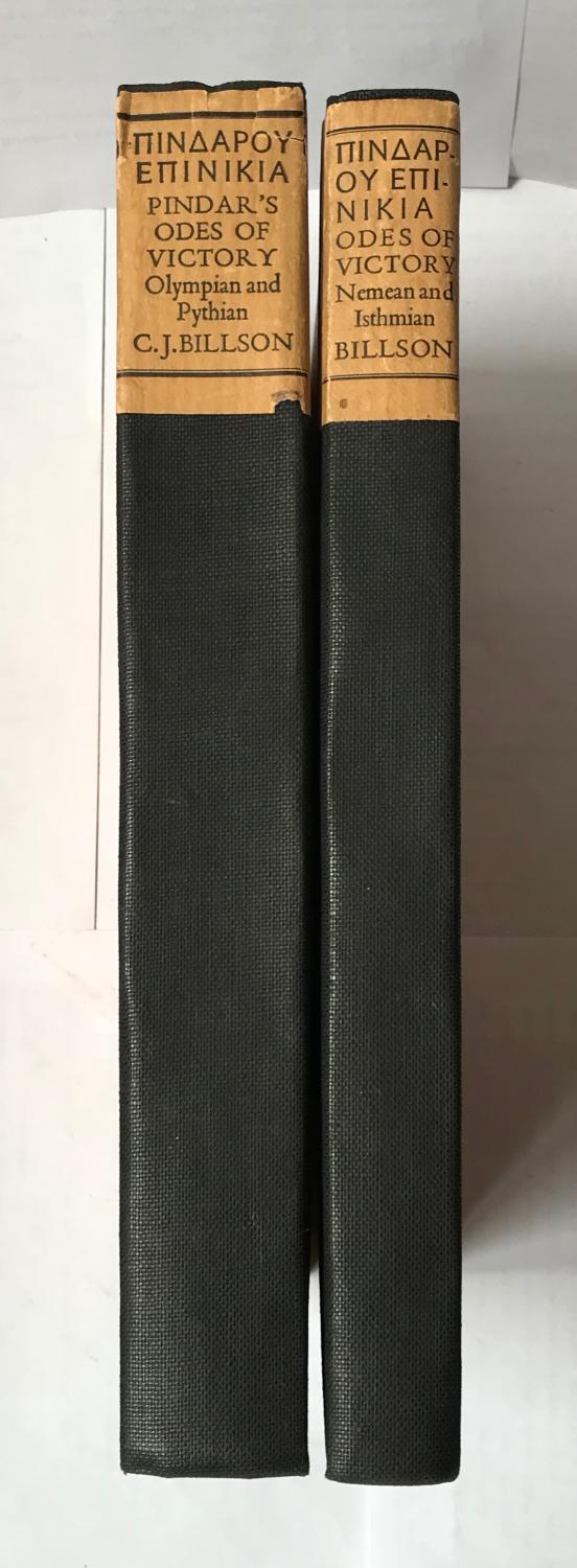 Pindar s Odes of Victory: the Olympian and Pythian Odes with an ...
