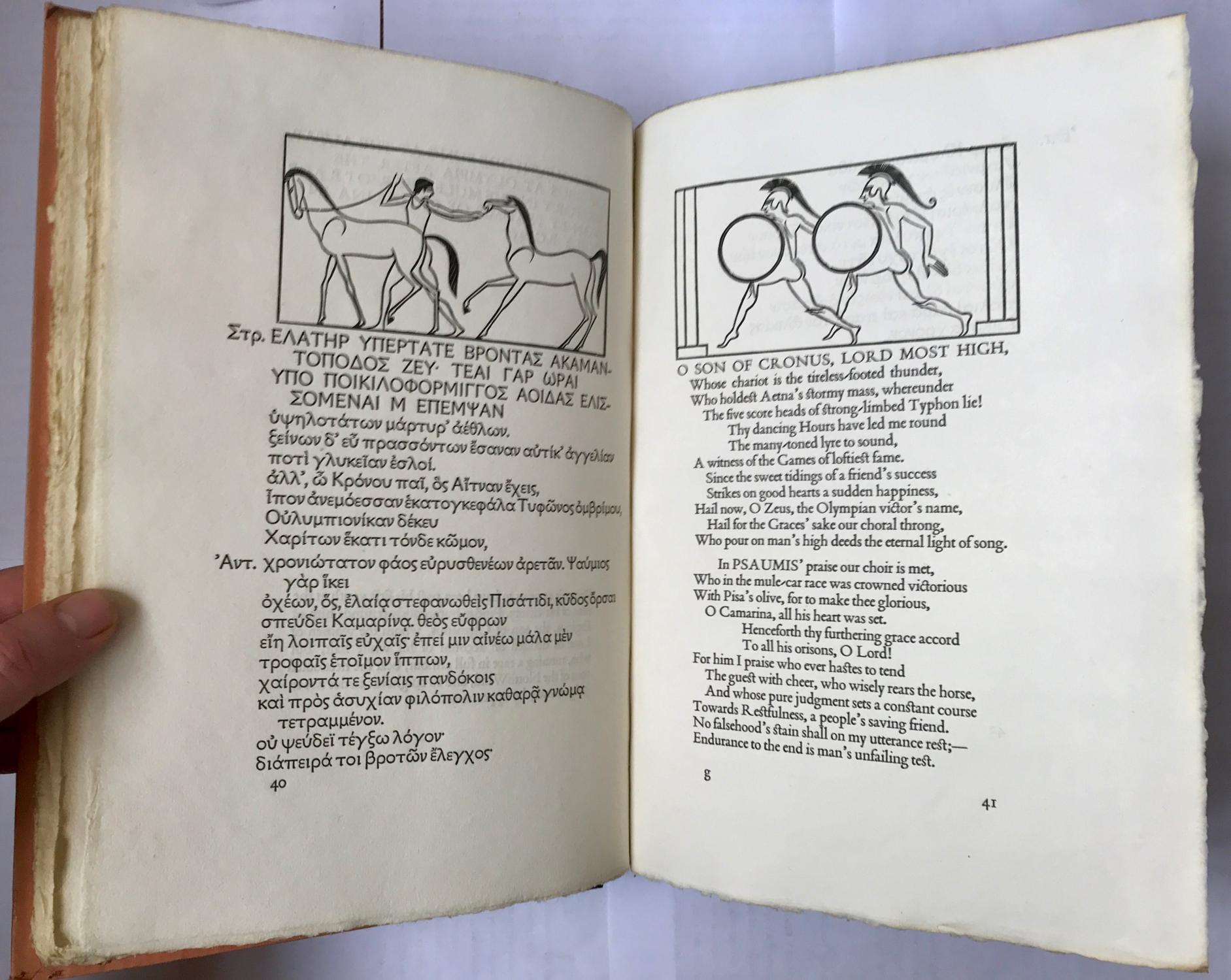 Pindar s Odes of Victory: the Olympian and Pythian Odes with an ...