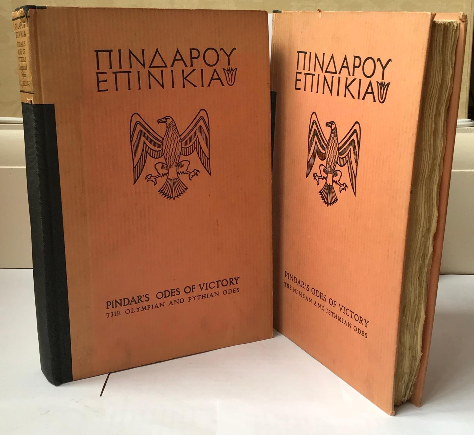 Pindar s Odes of Victory: the Olympian and Pythian Odes with an ...