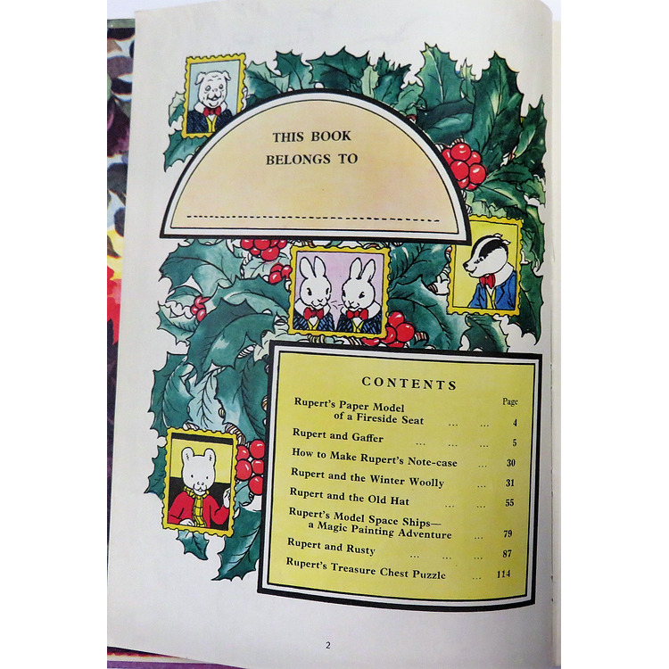 Rupert Annual 1965: Hardback (1965) First Edition. | St Marys Books And ...