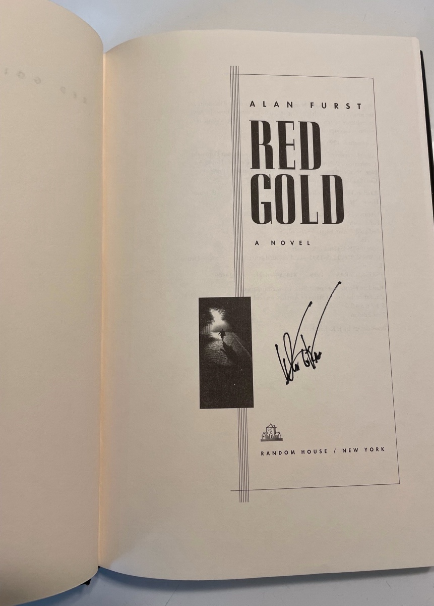 Red Gold A Novel by Furst, Alan: Fine Hardcover (1999) First Edition ...