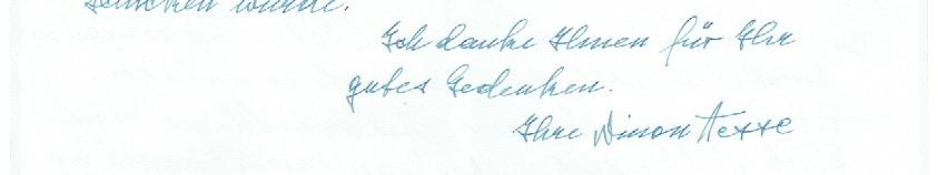 Eigenh. Brief mit Unterschrift. by Hesse, Ninon [Hesse, Hermann ...