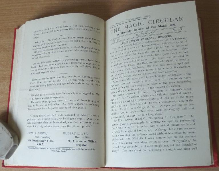 The Magic Circular. Volume 28 Complete Bound in 1. by MAGIC: Nr. Fine ...