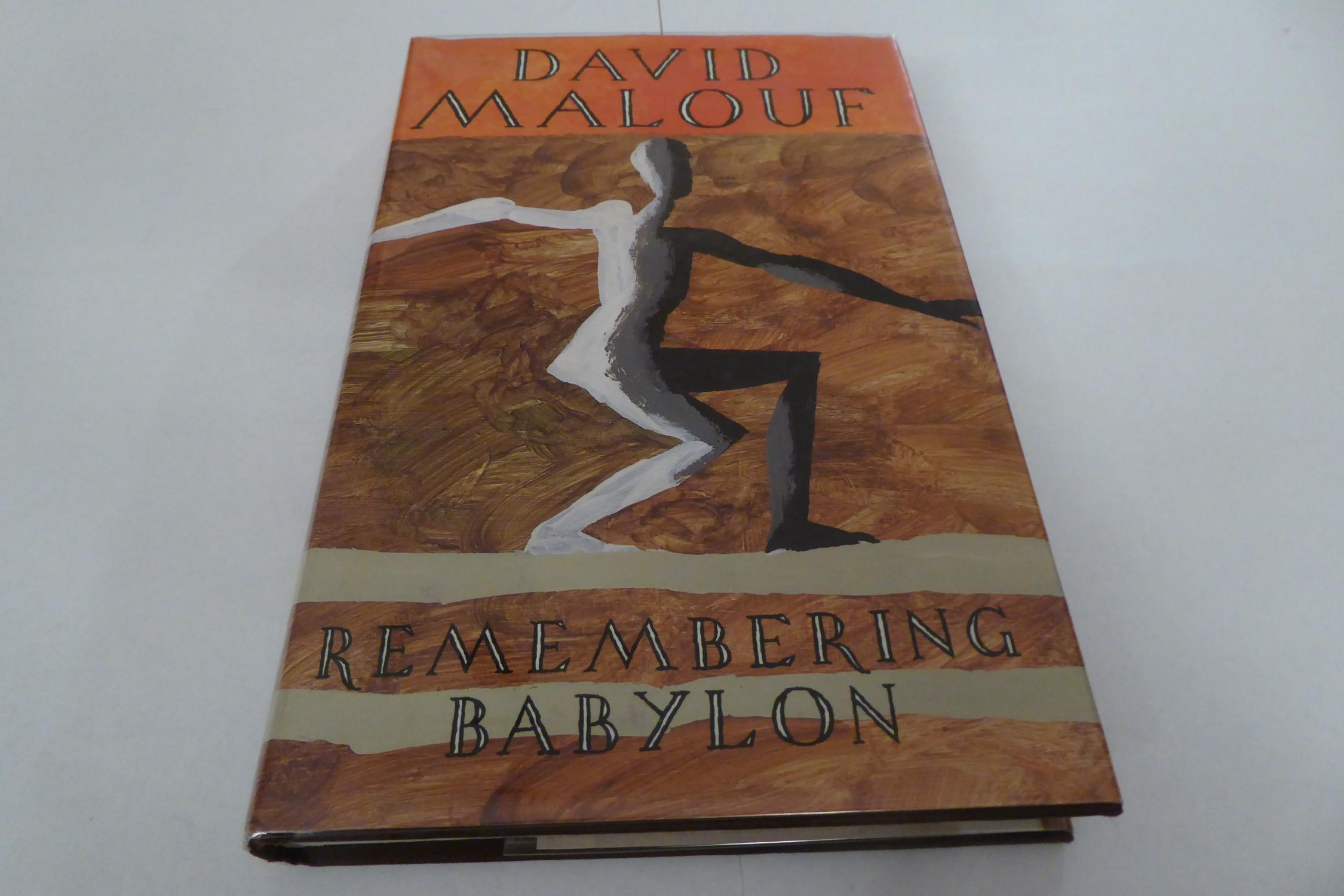 Remembering Babylon by David Malouf: Near Fine Hardcover (1993) 1st ...