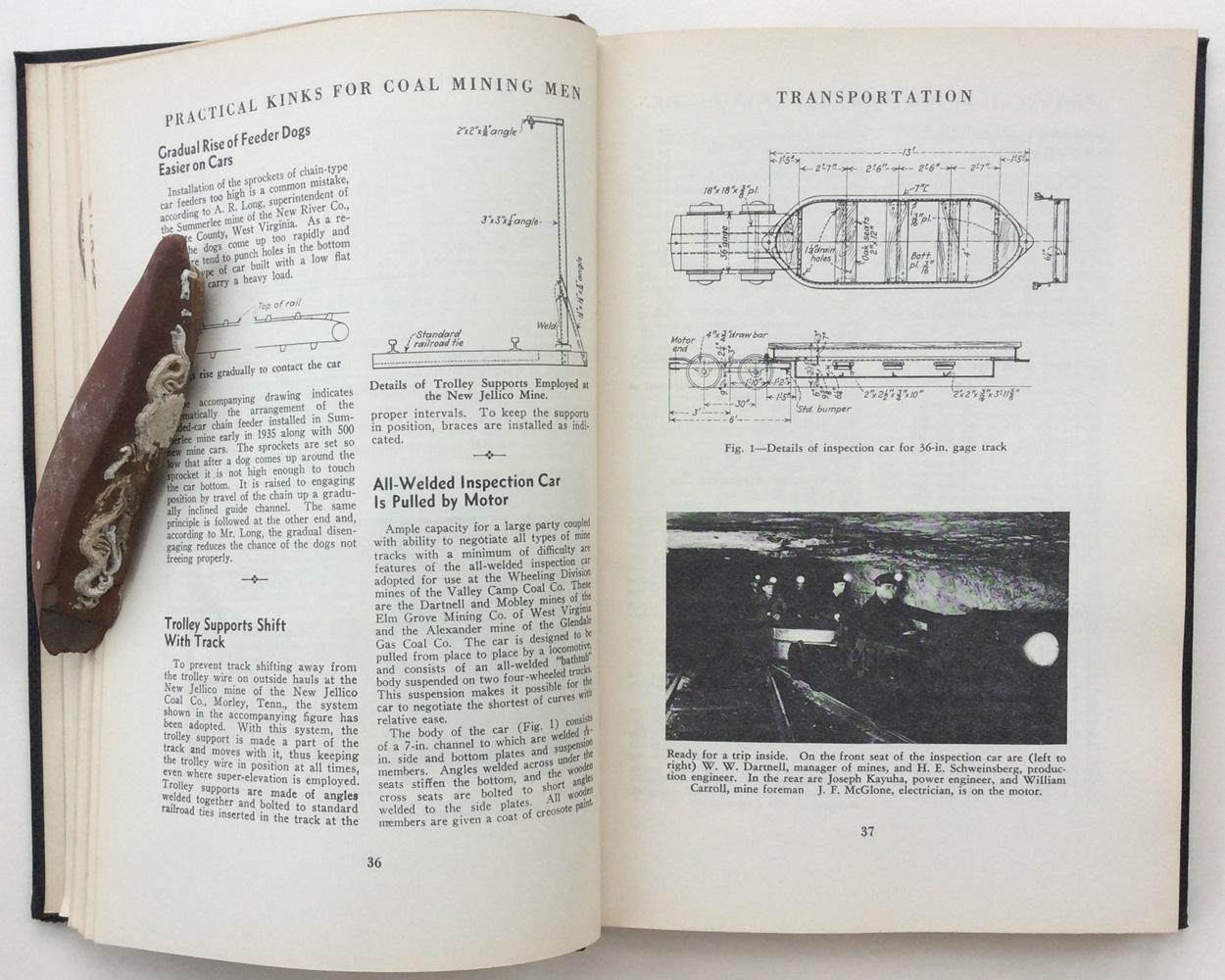 PRACTICAL KINKS for COAL MINING MEN by ---:: (1938) | John L. Capes ...