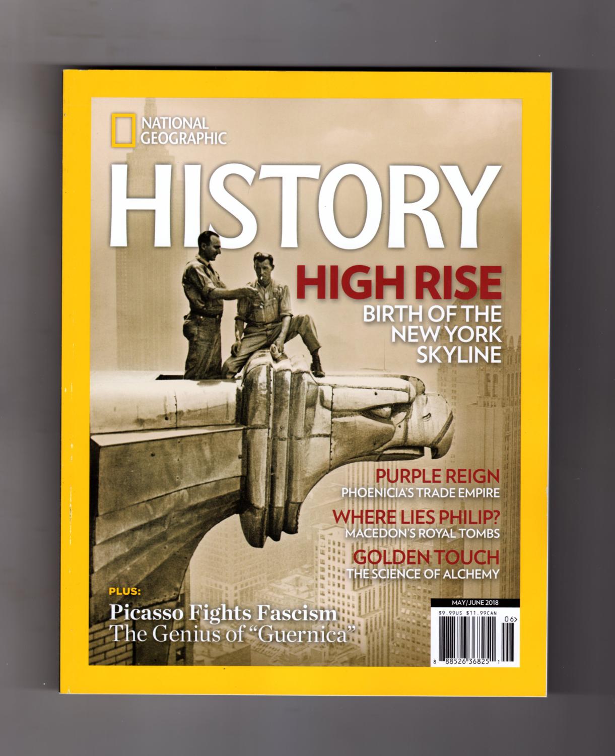 National Geographic History - May - June, 2018. Phoenicians; Mystery ...