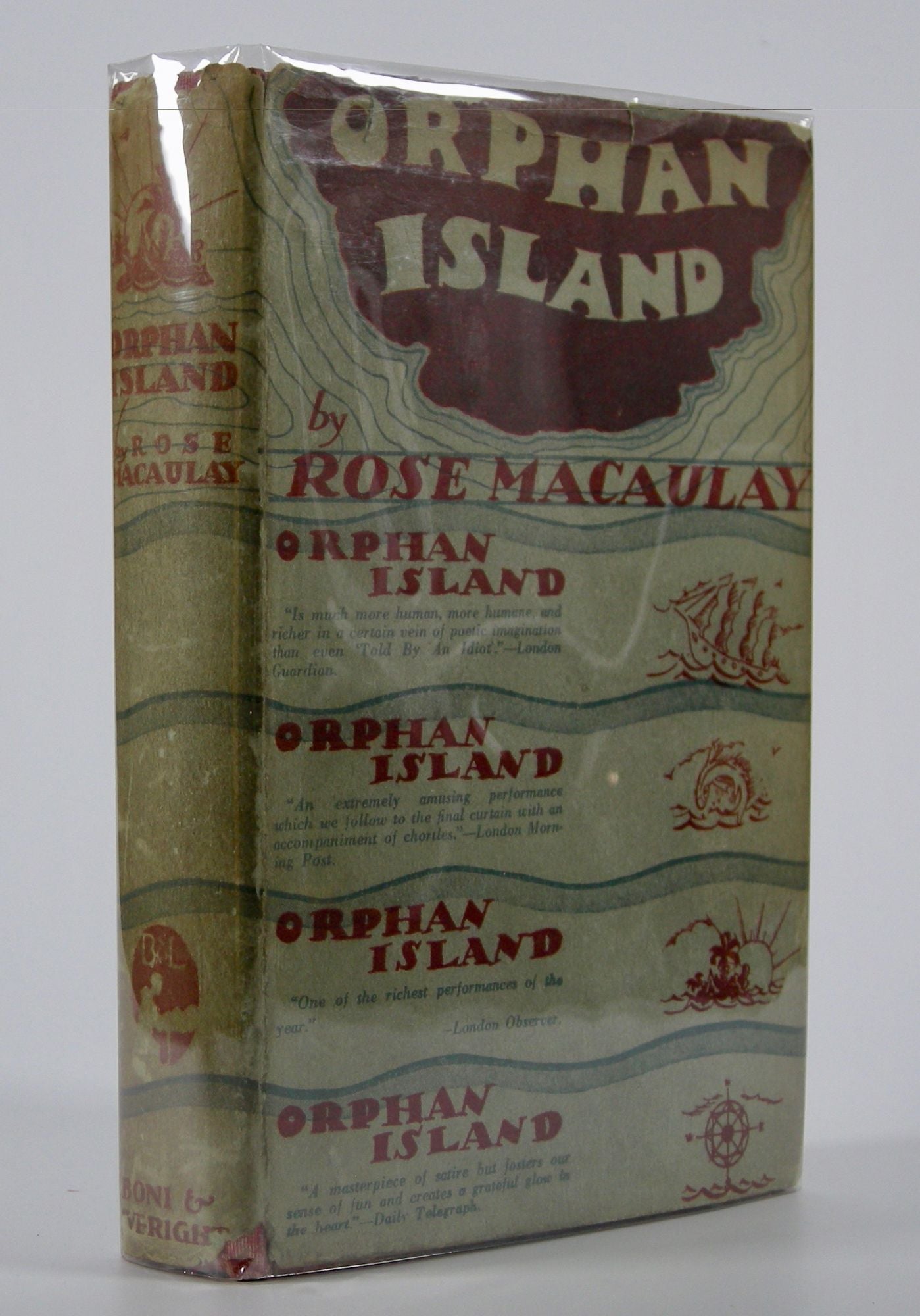 Orphan Island by Macaulay, Rose: (1925) First American edition. | Locus ...