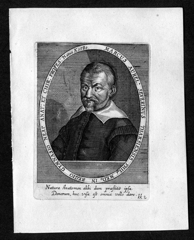 Marco Aurelio Severino (1580-1656). Arzt, Chirurg, Philosoph, Jurist ...