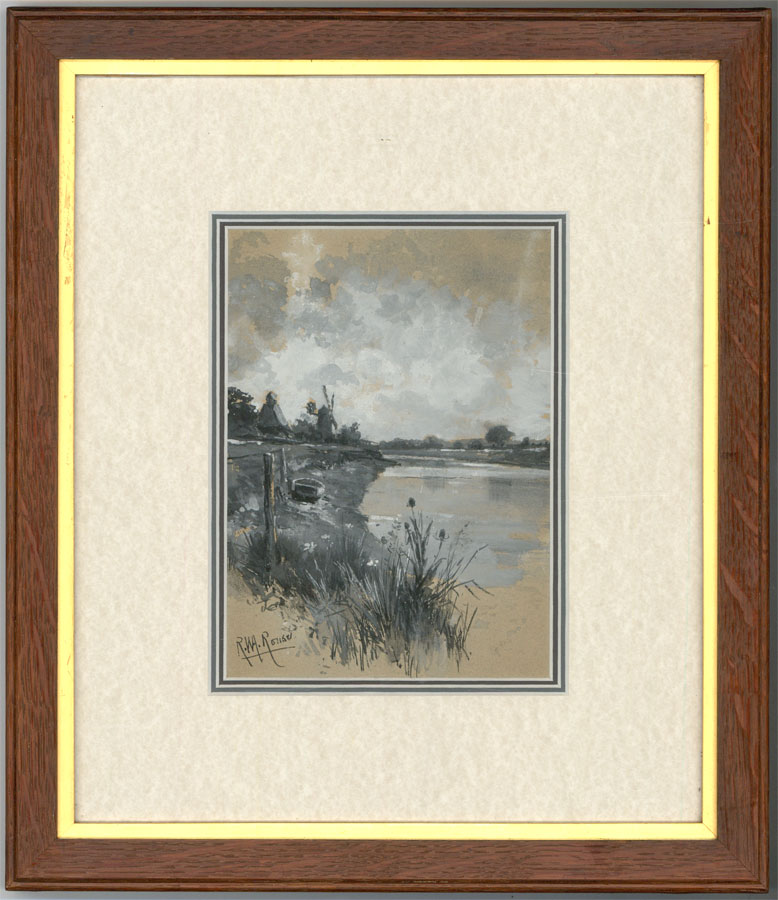 Robert William Arthur Rouse (1867-1951) - Framed Watercolour, The ...