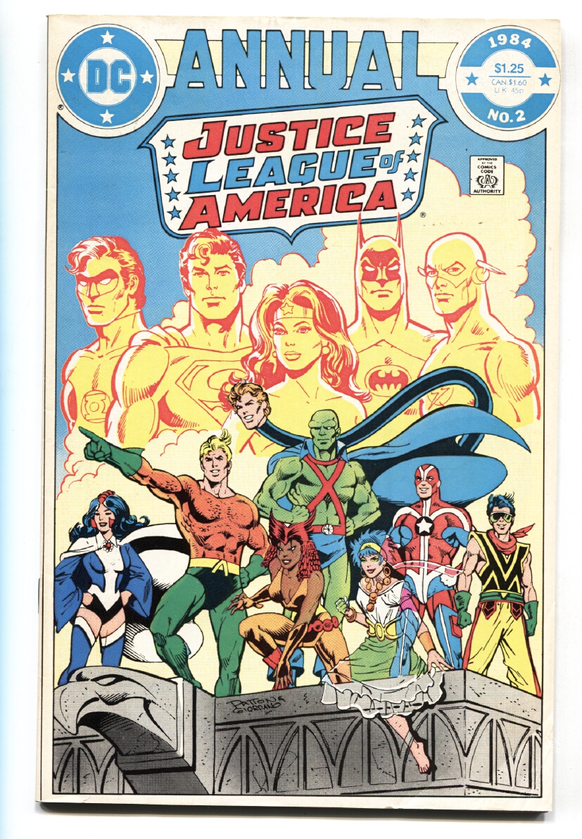 Justice League of America Annual #2 First appearance of VIBE and GYPSY ...