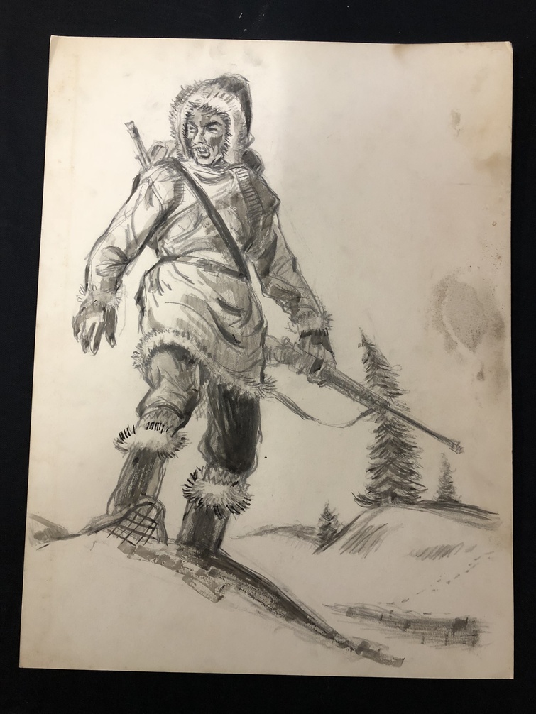 Pulp Magazine Original Preliminary Cover Art- 15x20: Comic | DTA ...