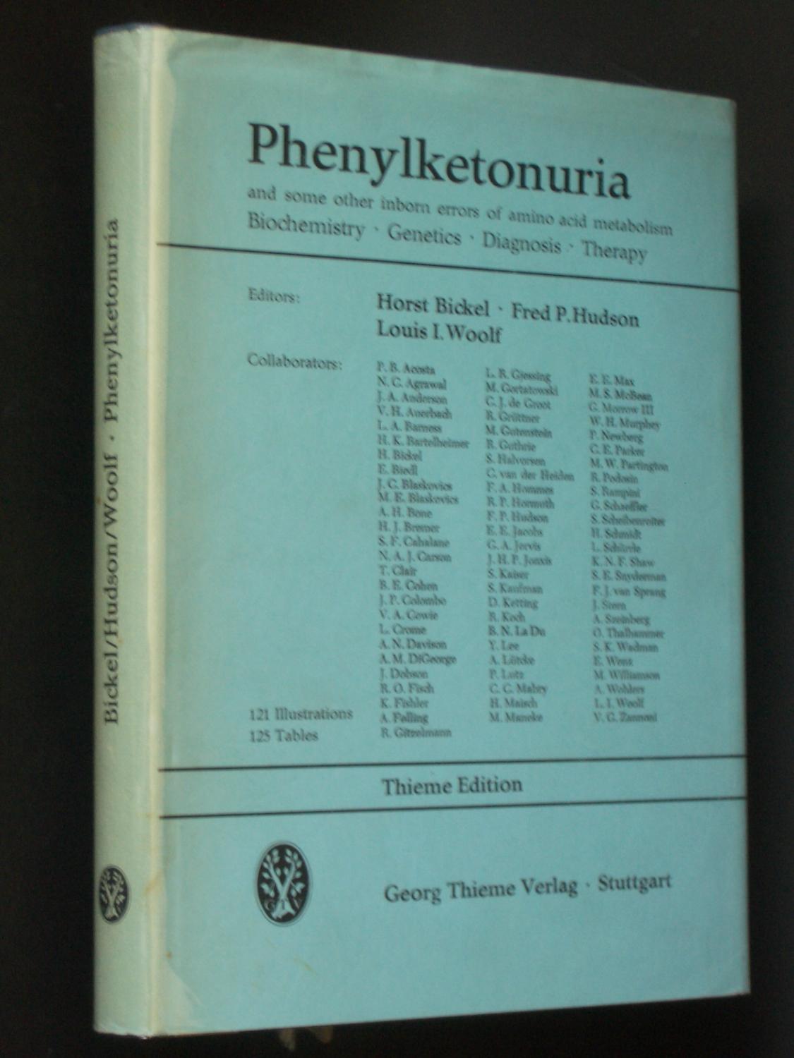 Phenylketonuria and some other inborn errors of amino acid metabolism ...