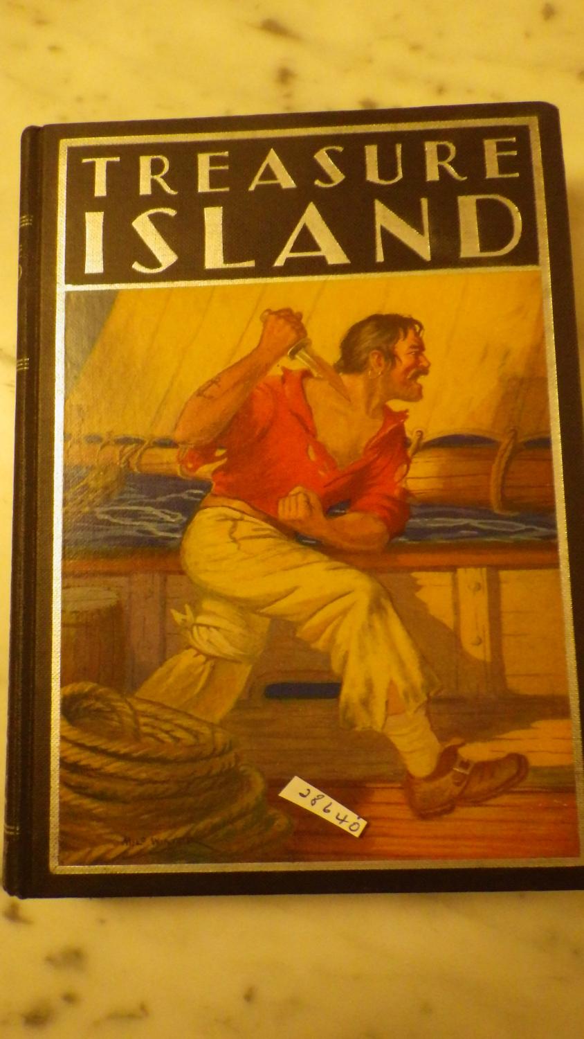 TREASURE ISLAND IN DUSTJACKET ILLUSTRATED BY MILO WINTER, WINDERMERE ...