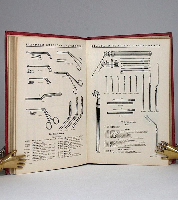 Standard Surgical Instruments: Catalogue and Price List. Theodore Tafel ...