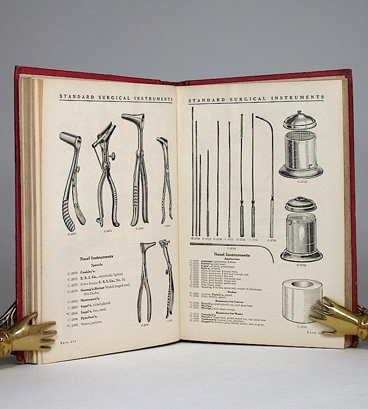 Standard Surgical Instruments: Catalogue and Price List. Theodore Tafel ...
