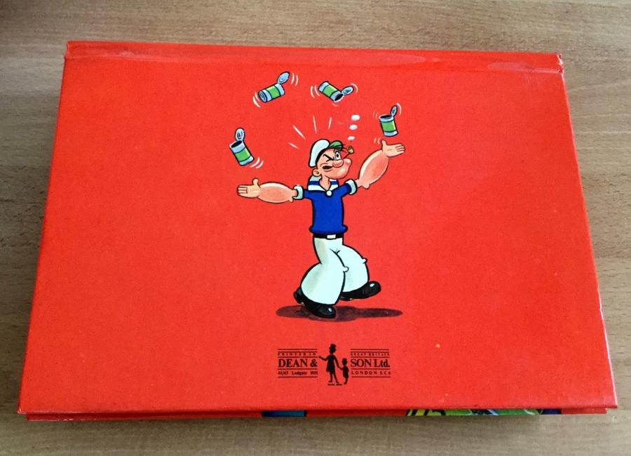 POPEYE AND OLIVE OYL POP-UP BOOK [Holiday by the Sea; The Pink Plate ...