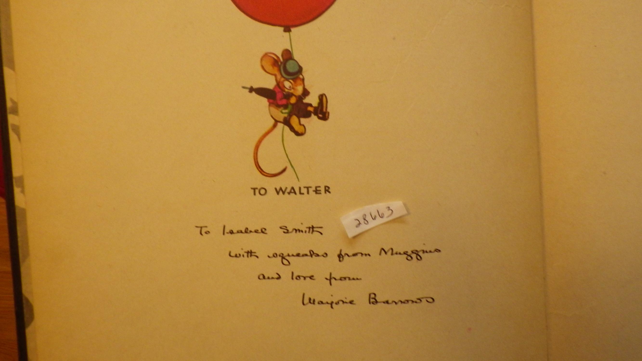 MUGGINS MOUSE ,SIGNED By Marjorie Barrows, SCARCE & COLLECTIBLE, About ...