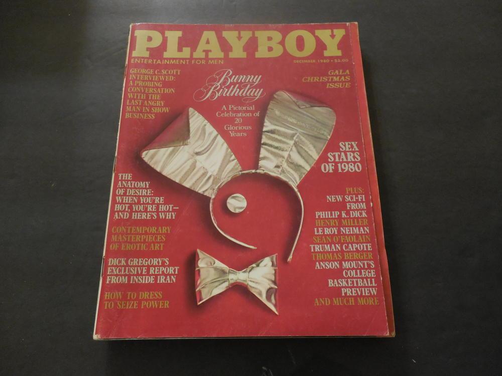 Playboy Dec 1980 Sex Stars Of 1980 (Naked); George C Scott (Not Naked): (1980) Magazine ...