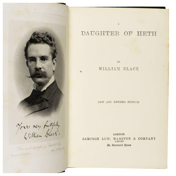 A Daughter of Heth. New and revised edn. by BLACK, William.: (1892 ...