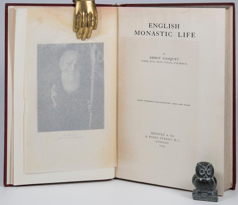 English Monastic Life. by Abbot Gasquet.: (1904) | West Coast Rare Books