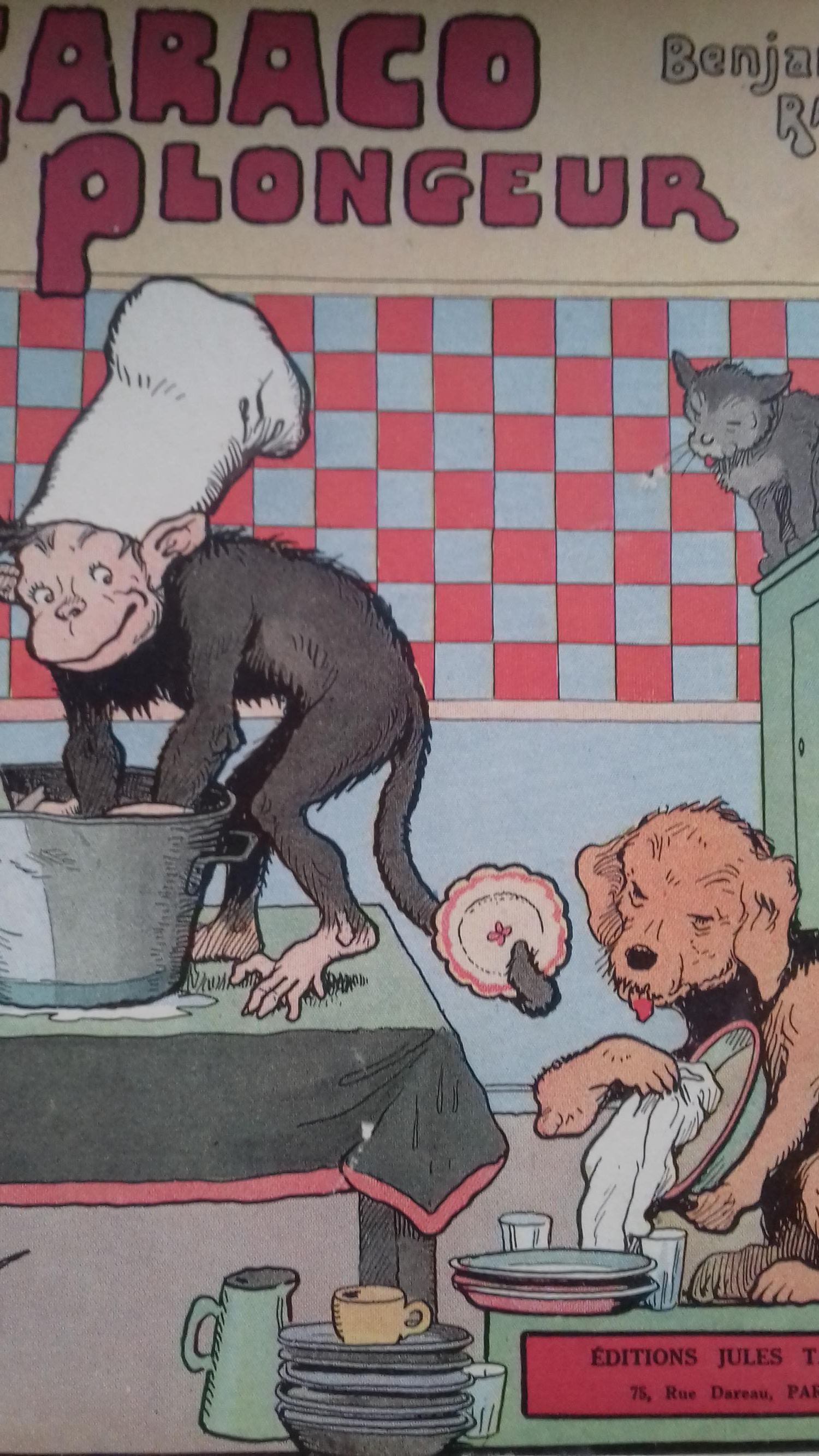 caraco plongeur par benjamin rabier: (1934) Edition originale. Bande ...