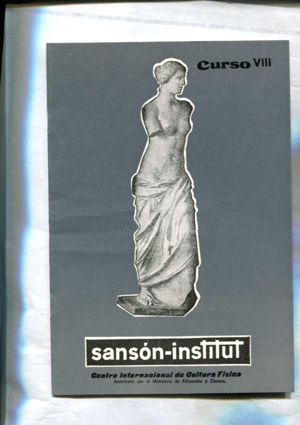 Sanson Institut: Curso VIII by Manuel Rillos: (1964) Magazine ...