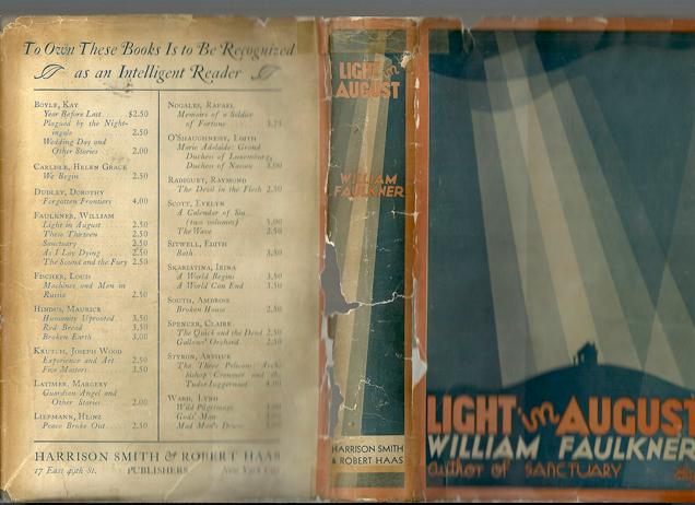 Light in August by William Faulkner: Fine Hardcover (1932) 1st Edition ...
