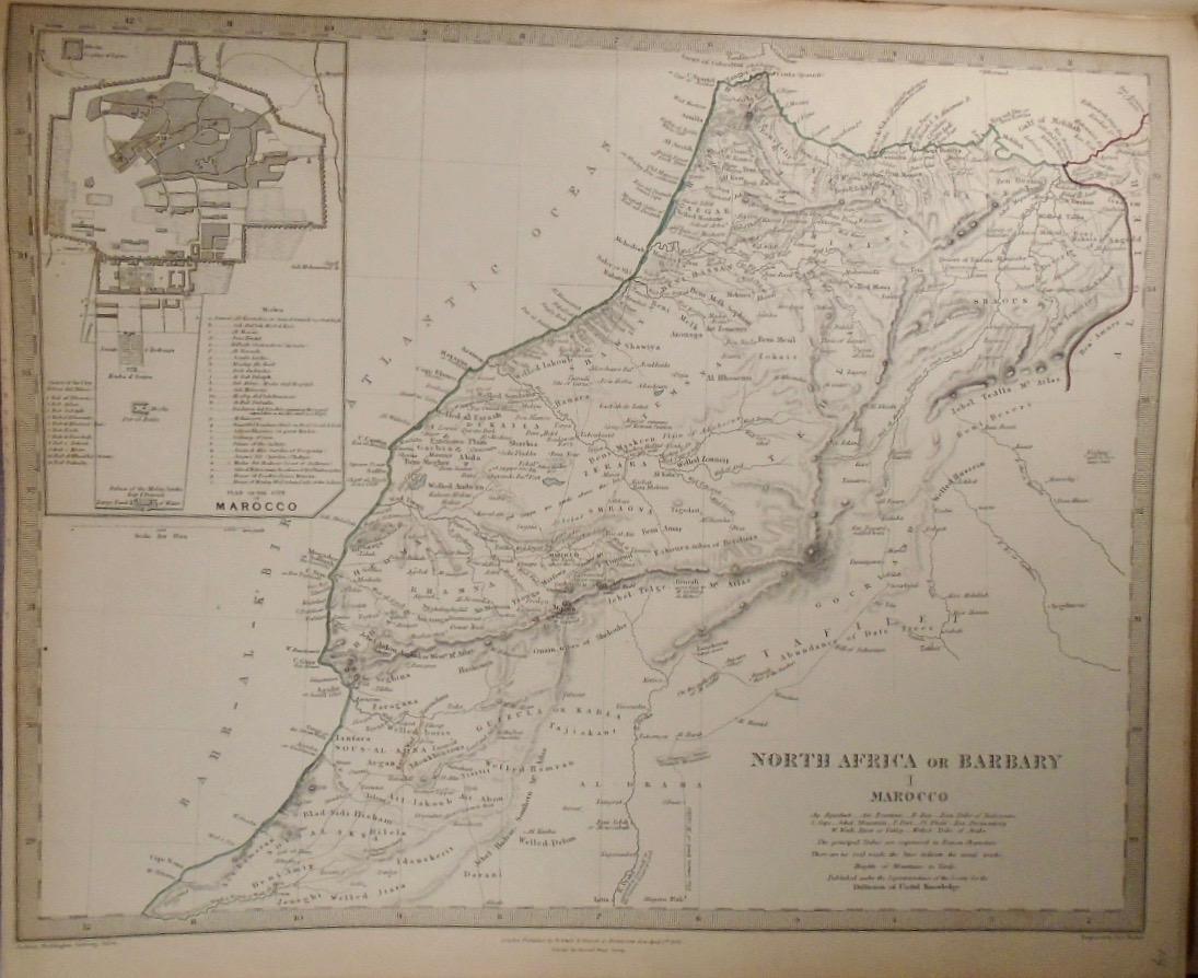 Thirteen Maps of Africa by Baldwin & Gradoc: (1831) | Yesterday's ...