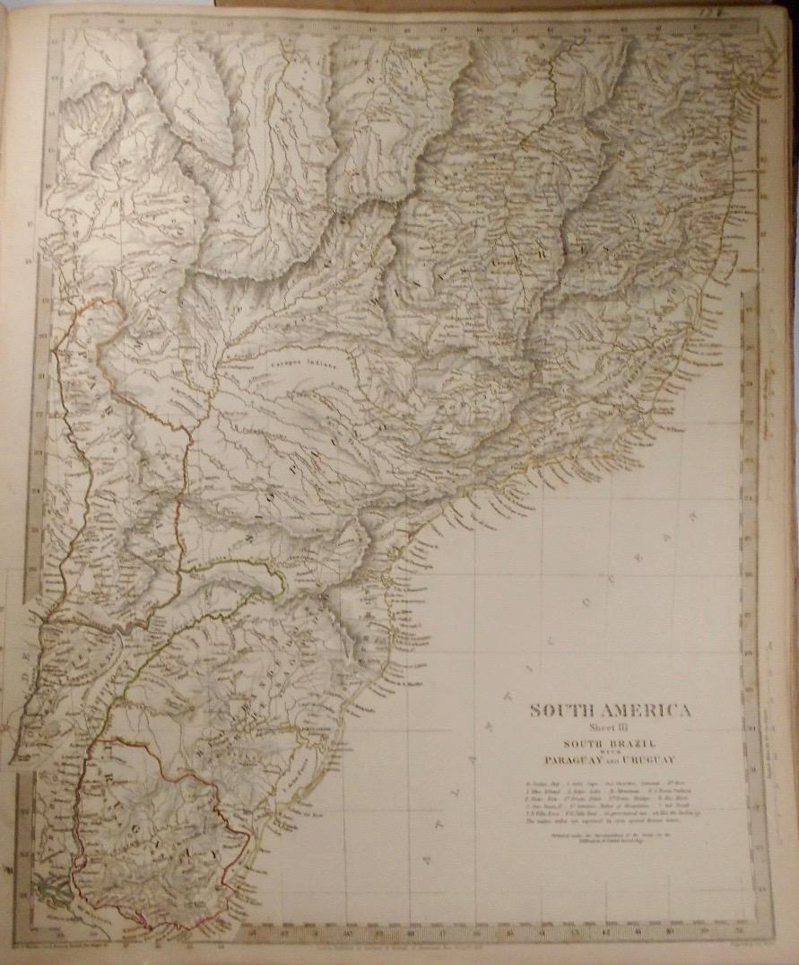 Seven Maps of South America by Baldwin & Gradoc: (1842) | Yesterday's ...