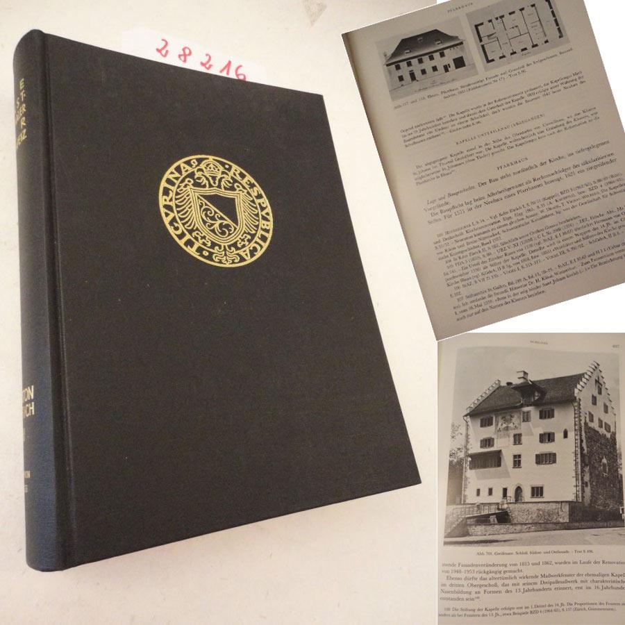 Die Kunstdenkmäler des Kantons Zürich. Band III: Die Bezirke Pfäffikon ...