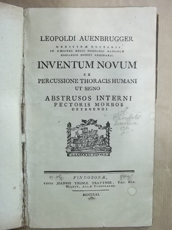 Inventum novum ex percussione thoracis humani ut signo abstrusos ...