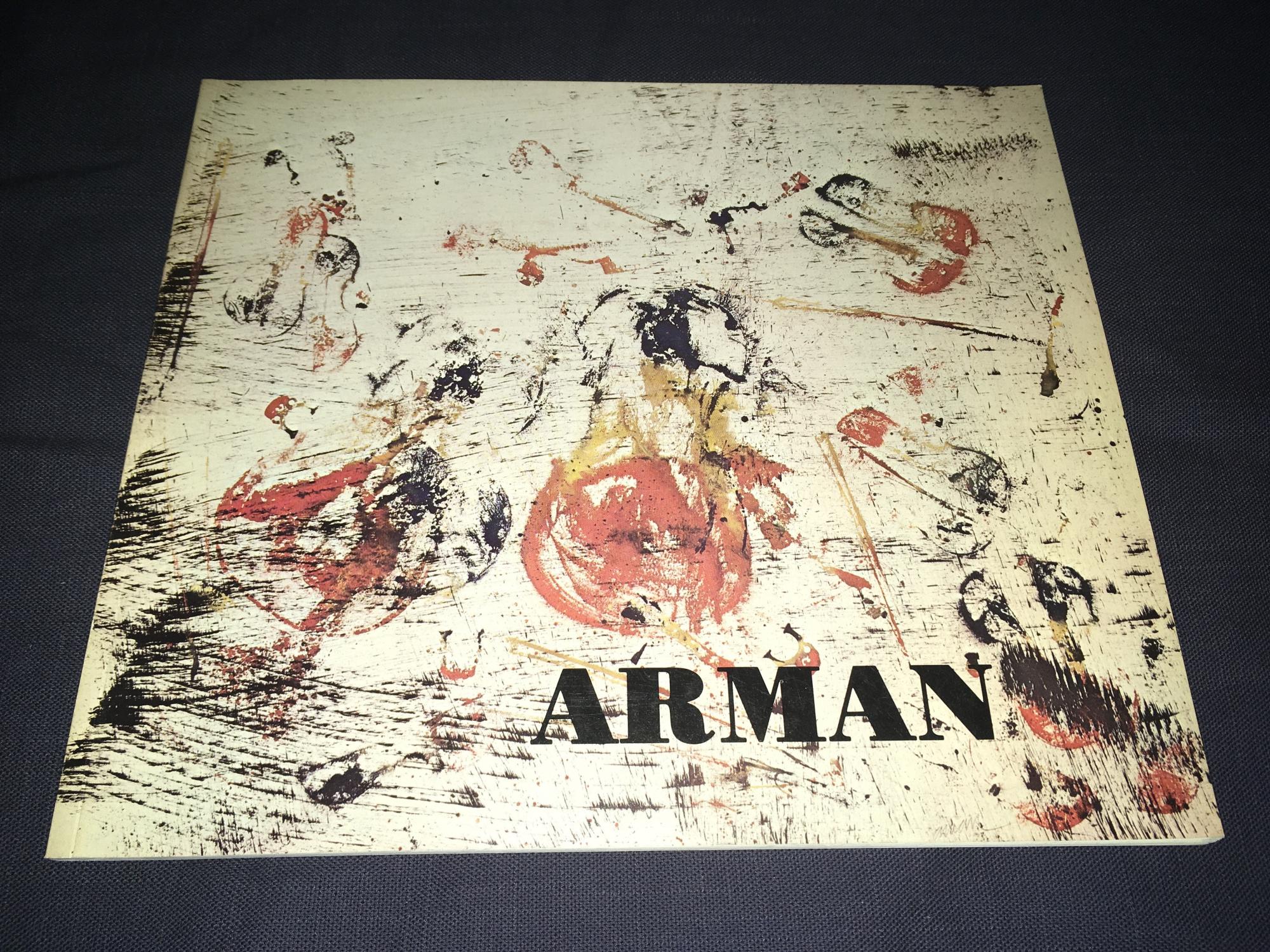 Arman: Lyrical Surfaces by Arman, artist. Crispo, Andrew, gallerist ...