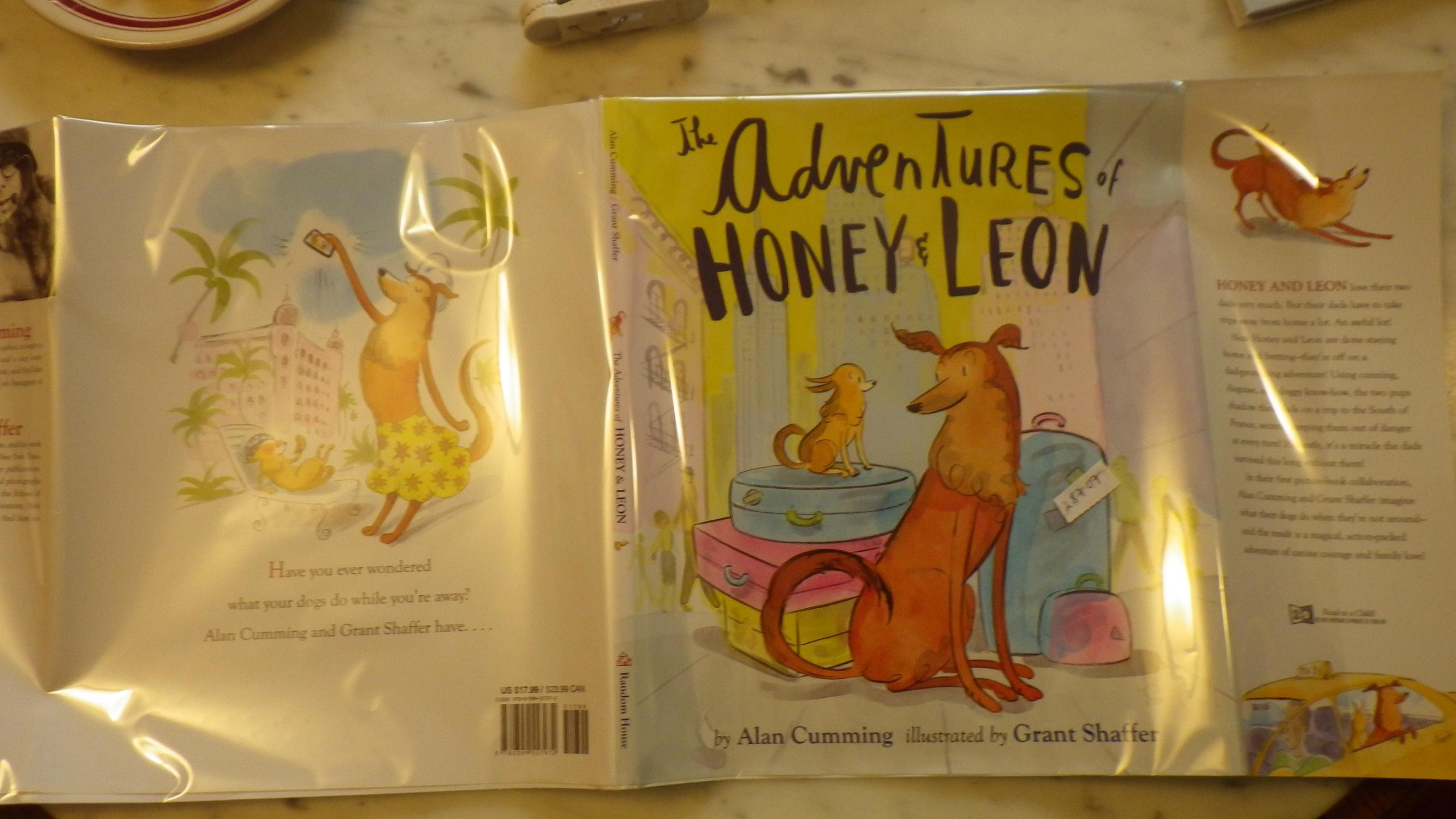 The Adventures of Honey & Leon DOGS ( ALAN CUMMING, ACTOR SIGNED ...