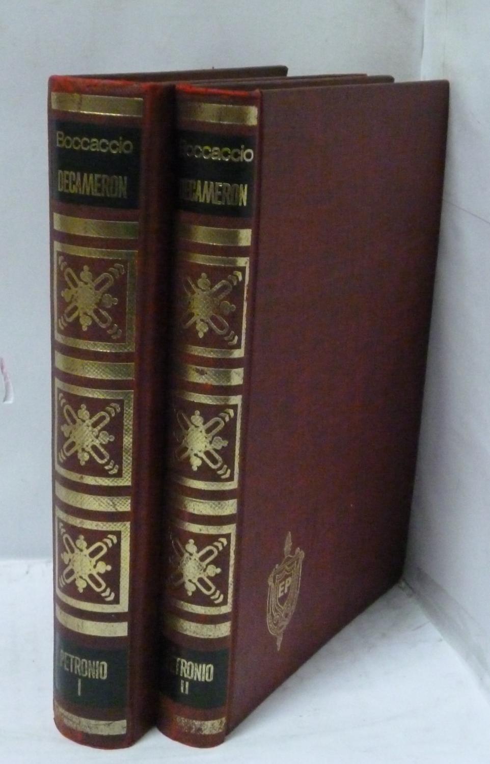 DECAMERON 2 Tomos by Boccaccio: Buen Estado. Enc: Tapa dura. (1968 ...