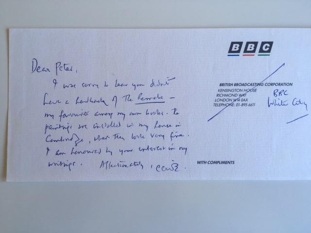 The Remake by Clive James - VERY RARE SIGNED FIRST EDITION WITH LETTER ...