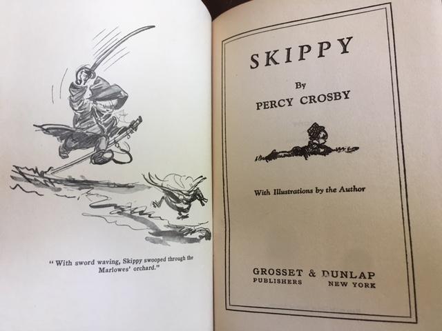 Skippy by Percy Crosby: Near Fine Hardcover (1929) 1st Edition ...
