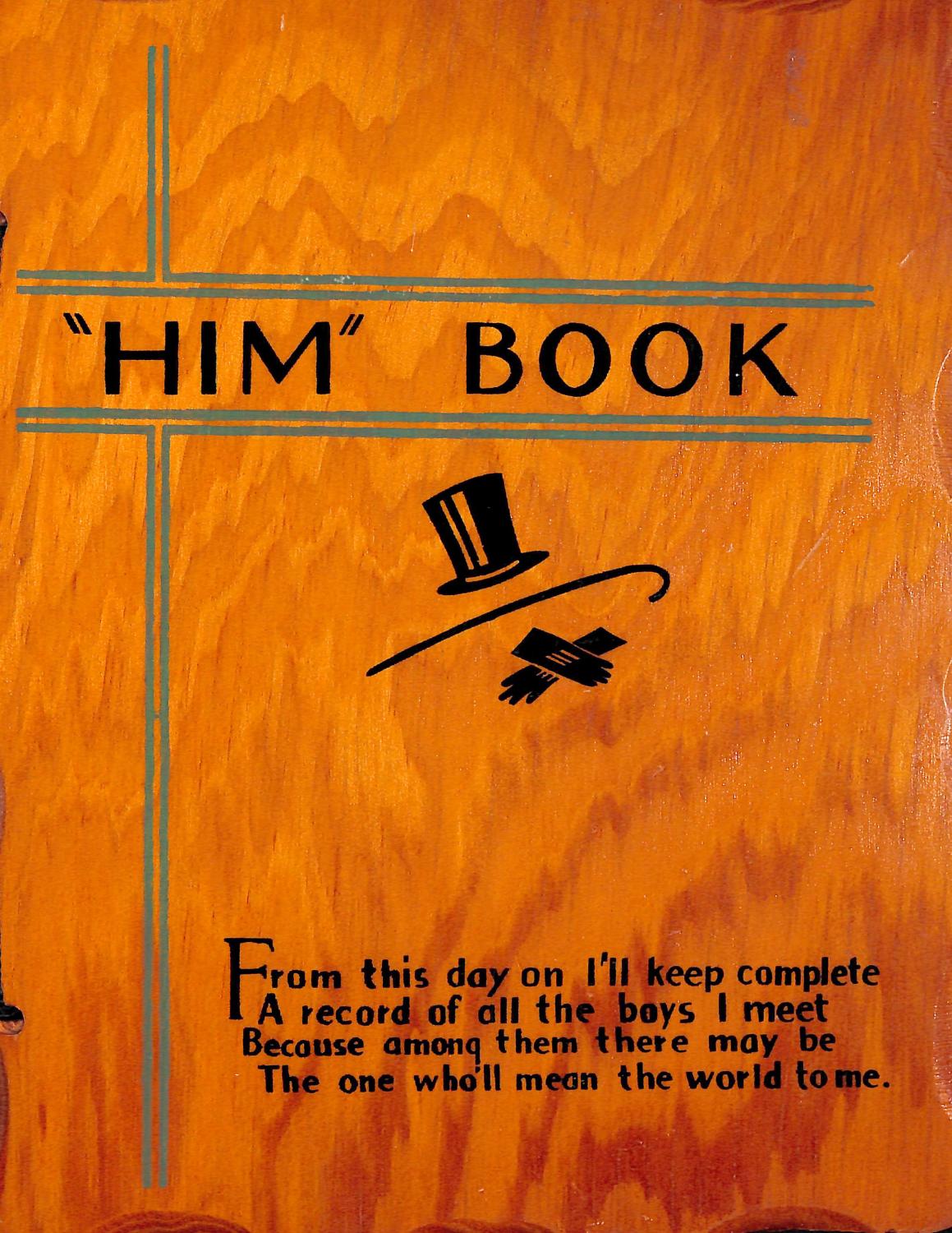 "Him" Book: Very Good Hardcover (1940) | The Cary Collection
