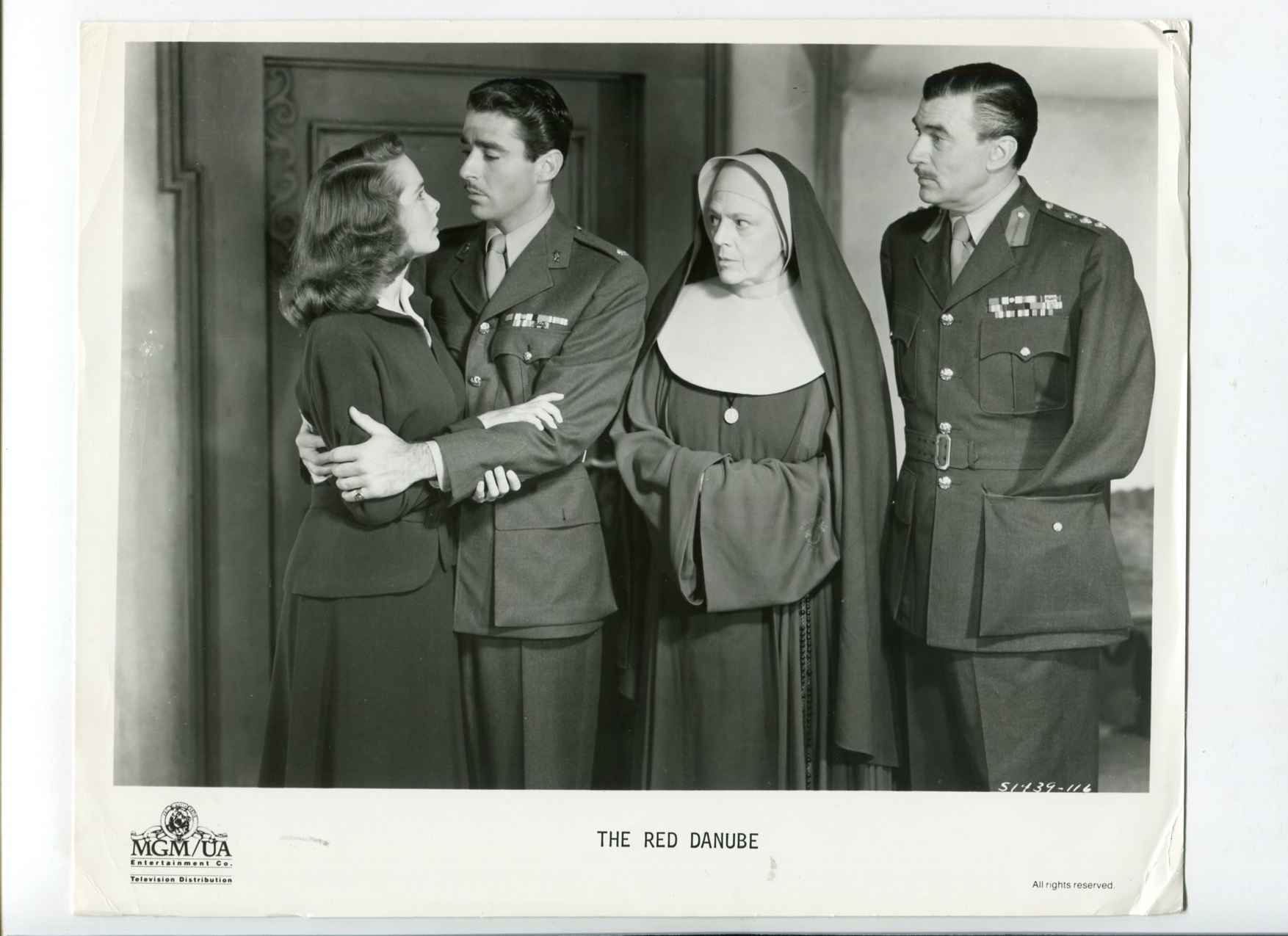 Red Danube-Walter Pidgeon and Angela Lansbury-B&W-Still: Photograph ...