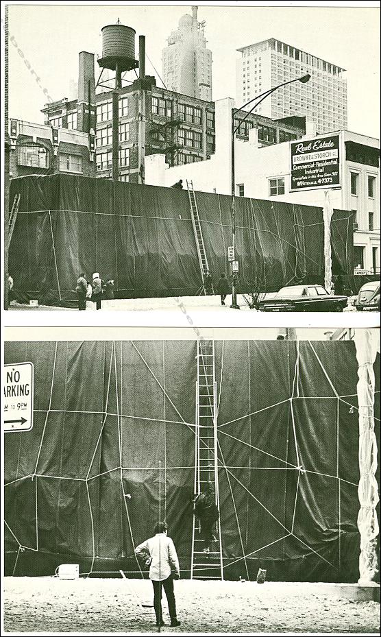 CHRISTO. Wrapped Museum of Contemporary Art and Wrapped Floor and ...