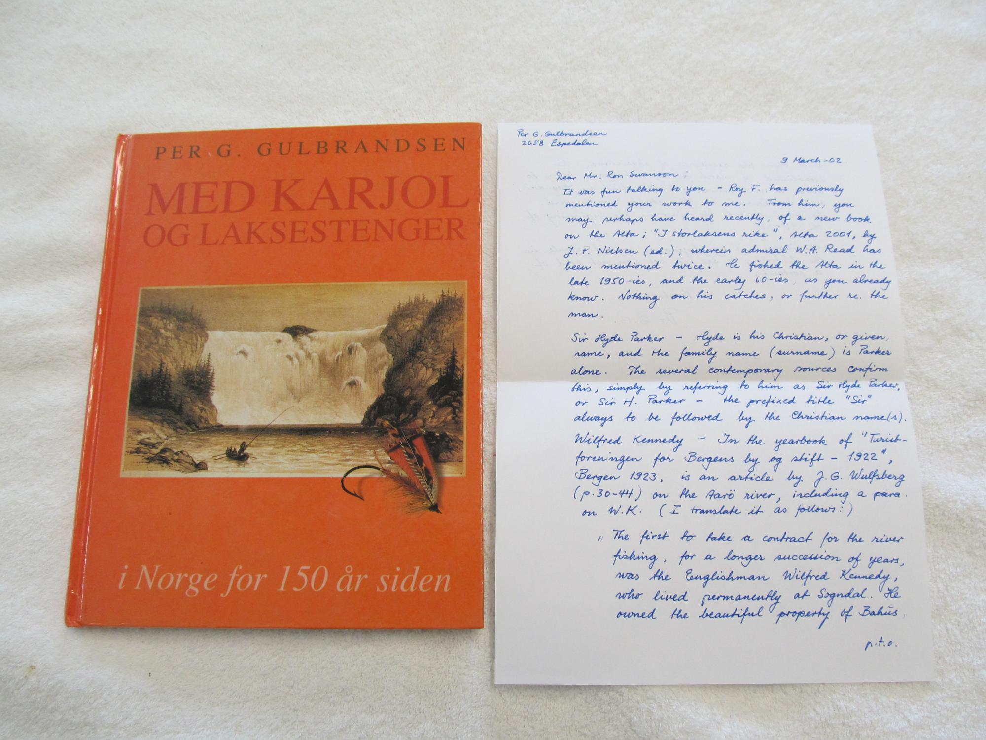 Med Karjol og Laksestenger. i Norge for 150 ar Siden. {English: With ...